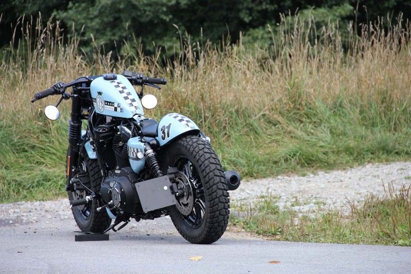 Harley Davidson Sportster 48 Custom "Goodwood" by Cult-Werk - DARK ...