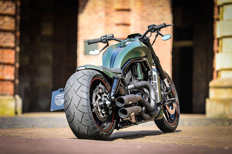 Harley Davidson V Rod "Green Poison" by Thunderbike - DARK KUSTOM ...