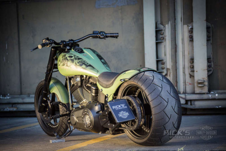 Harley-Davidson Softail 'Skulls’N’Roses' by Rick's Motorcycles