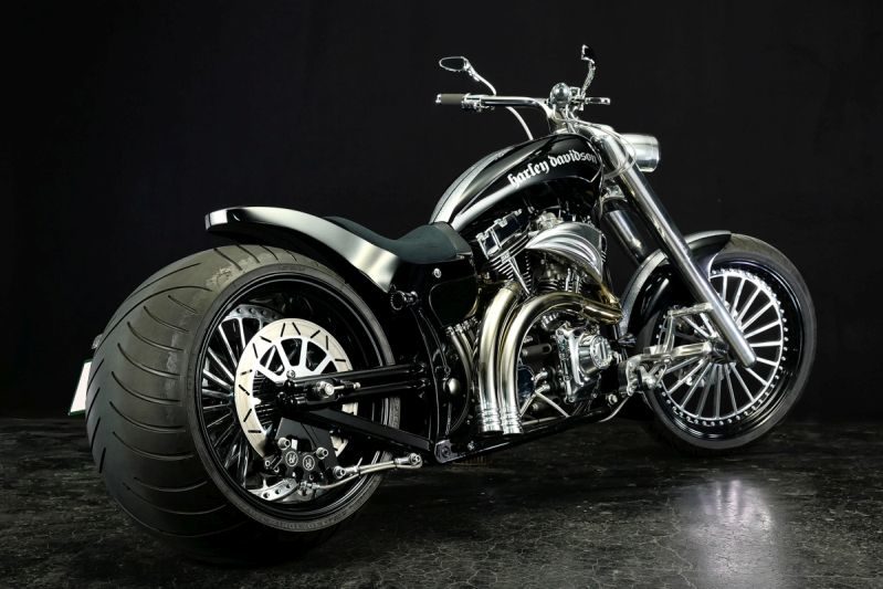 Harley-Davidson Softail 'Orange' by Bad Land