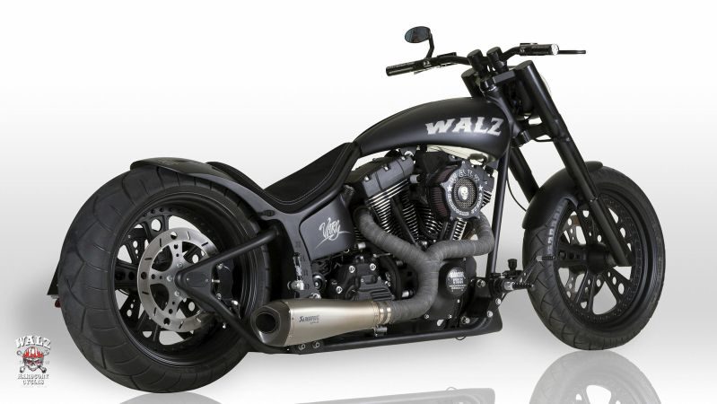 Adrenaline Custombike "Pristine" by Walz Hardcore Cycles