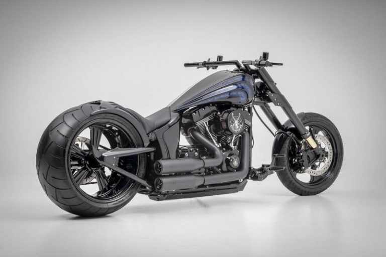 Harley Softail Custom Slim "Thunder" by Bundnerbike