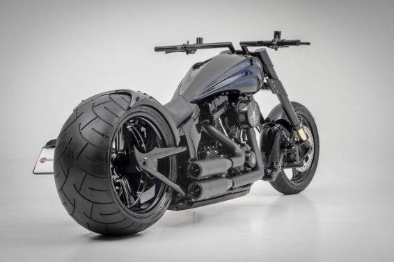 Harley Softail Custom Slim "Thunder" by Bundnerbike
