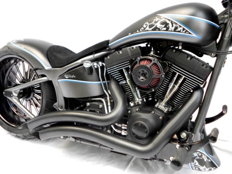 WOW! Harley-Davidson Softail Custom "Graphite" by BT Choppers