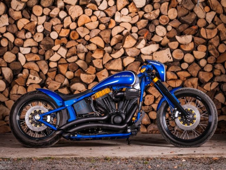 WOW! Harley Custom Softail dragster "Onninen" by BT Choppers