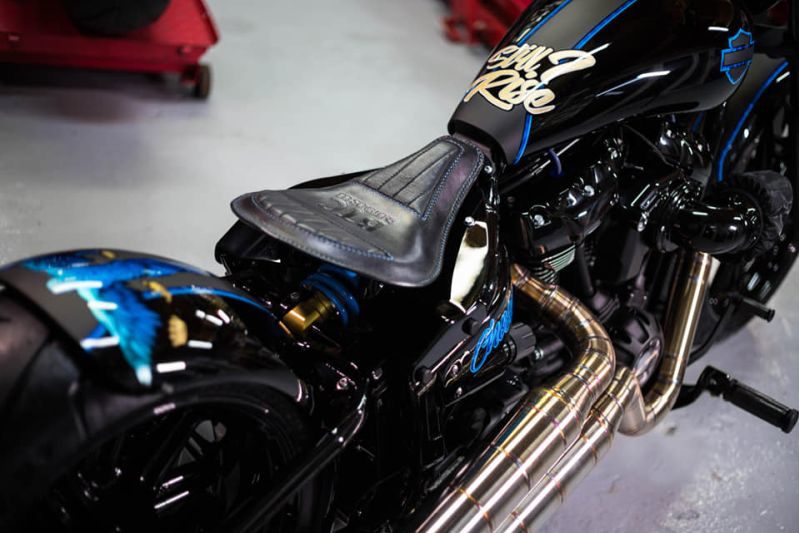 HD Softail Breakout Bobber "Chosen 1" by BT Choppers
