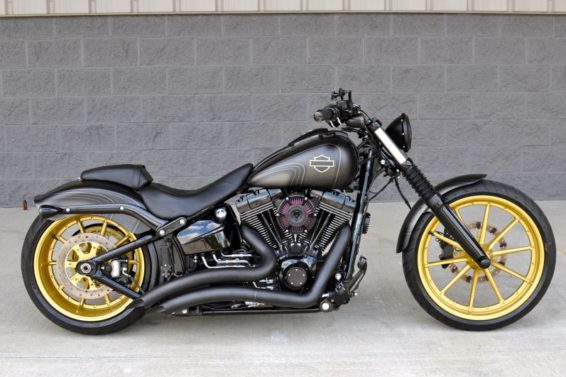Harley Davidson CVO custom Softail Breakout by The Bike Exchange