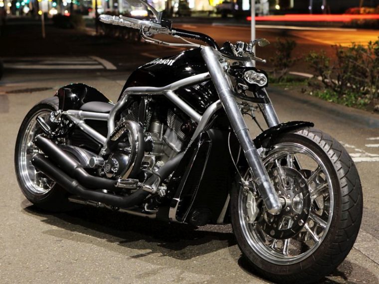 Harley Davidson V Rod Fat Ass "Edition 1" by Rick's Motorcycles - DARK ...