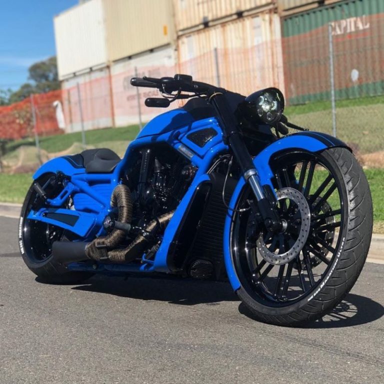 ⛔ Review of Harley V Rod custom "Australia" by DGD Custom