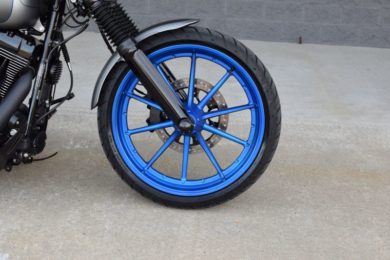 Harley Davidson Breakout Cruiser 'Blue' by The Bike Exchange