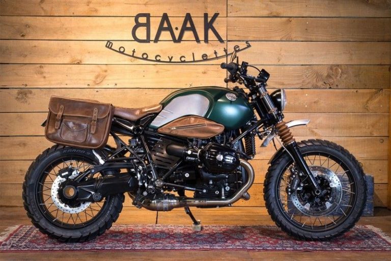 BMW Custom NineT Scrambler by BAAK Motocyclettes