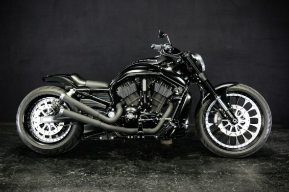 Harley Davidson VRSCDX 300 Wide Tire Custom by Bad Land