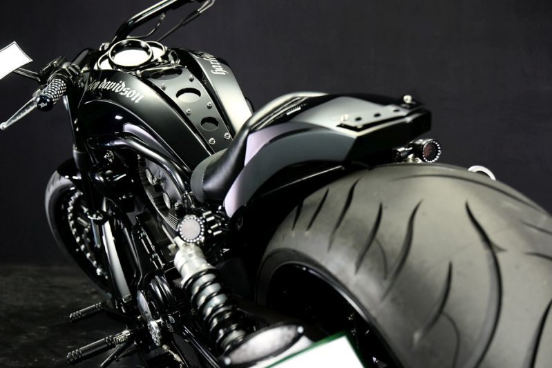 Harley Davidson VRSCDX 300 Wide Tire Custom by Bad Land
