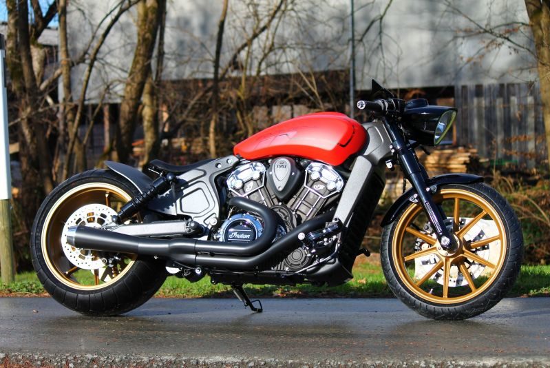 Indian Scout 1130 "Scout army" by SMC Design | Review 2020