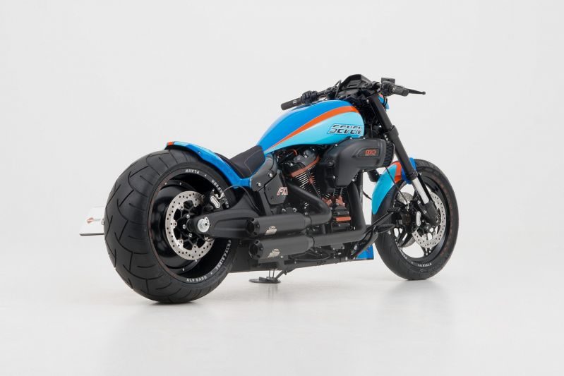 2019 Harley Custom Softail FXDR 114 by Bündnerbike