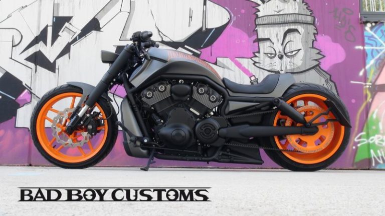 Harley-Davidson® Rod muscle "GeOrange" by Bad Boy Customs