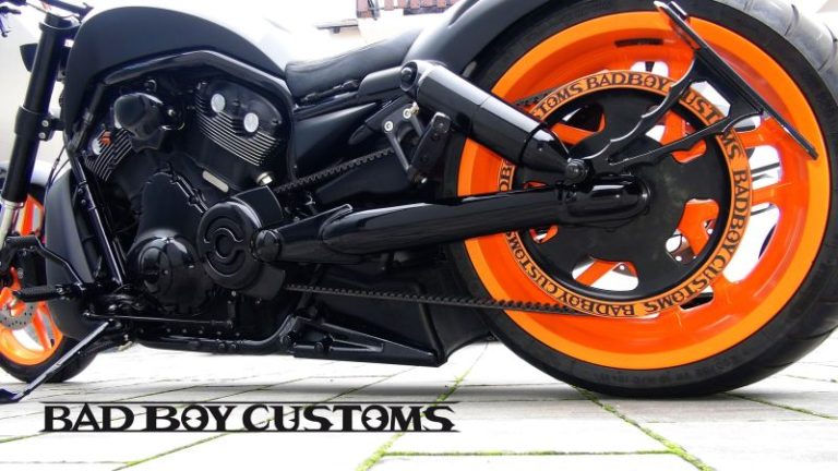 Harley-Davidson® Rod muscle "GeOrange" by Bad Boy Customs