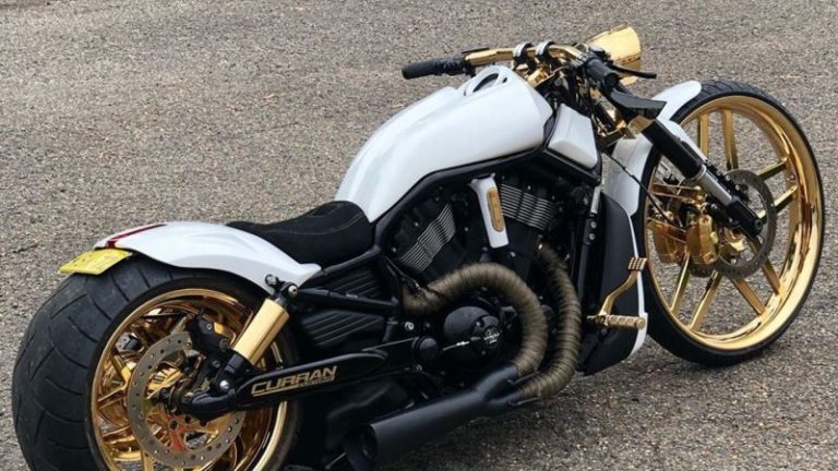 Harley-Davidson® Custom VRod "Gold" by Curran Customs