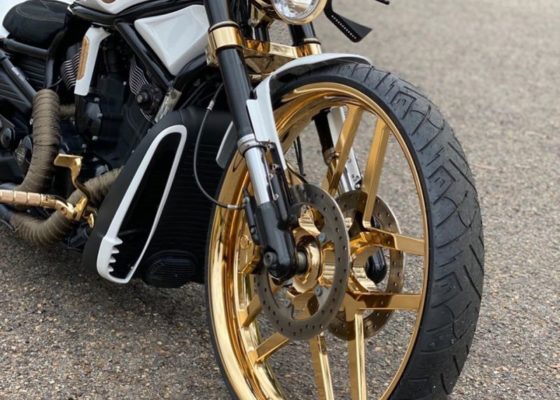 Harley-Davidson® Custom VRod "Gold" by Curran Customs