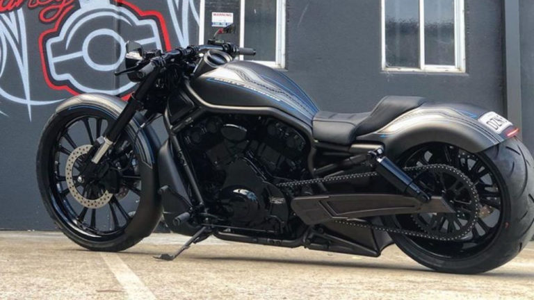 Harley-Davidson® V-Rod Bike "Blue" by DGD Custom