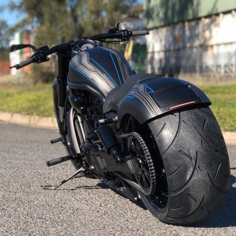 Harley-Davidson® V-Rod Bike "Blue" by DGD Custom