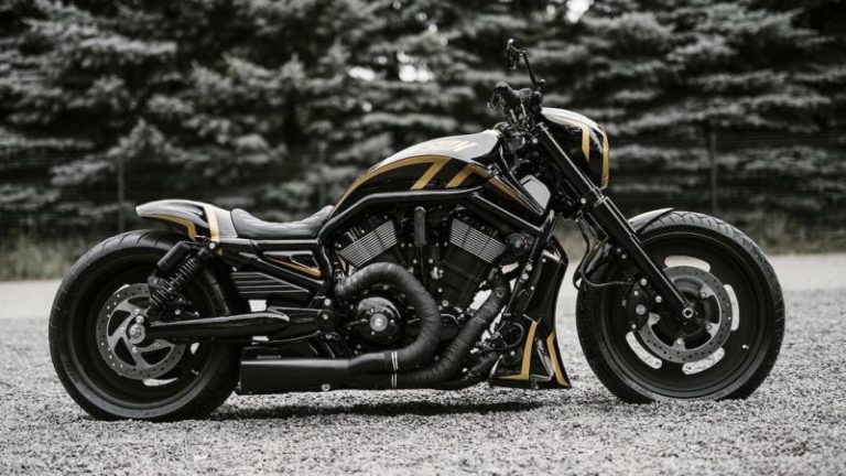 Harley Davidson V-Rod Custom "Gold" by Killer Custom
