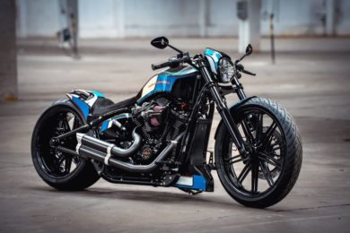 Harley Softail Breakout 'Razor 3.0' by Thunderbike