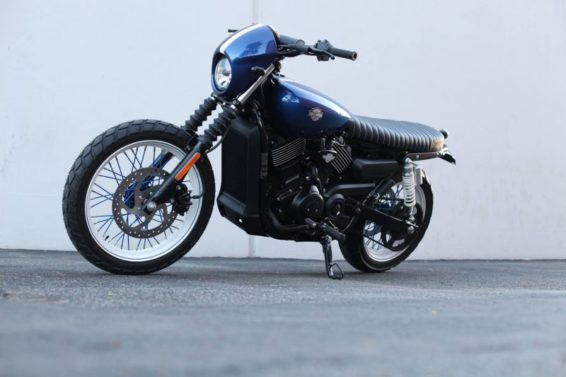 Harley-Davidson Street Rod 750 Scrambler by Chappell Customs