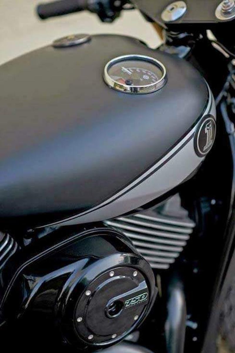 Harley Street Rod Custom "Makku" by Rajputana Custom Cycles