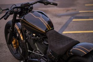 Harley-Davidson FXDR Custom "Golden Edge" by BTChoppers