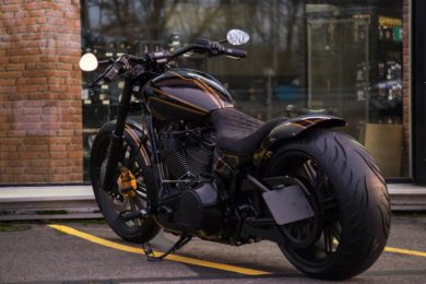Harley-Davidson FXDR Custom "Golden Edge" by BTChoppers
