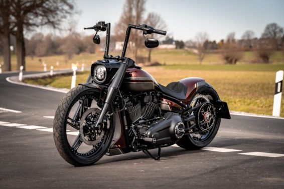 Harley-Davidson Softail Fat Boy "Red Force" by Thunderbike