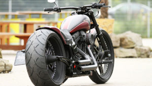 Harley Davidson Softail 'ME 888' by Thunderbike