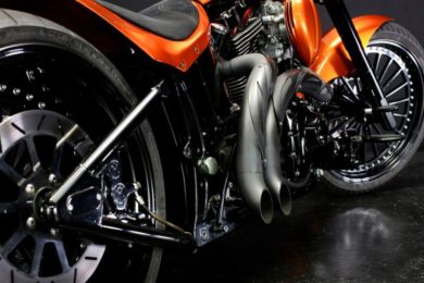Harley-Davidson Softail 'Orange' by Bad Land