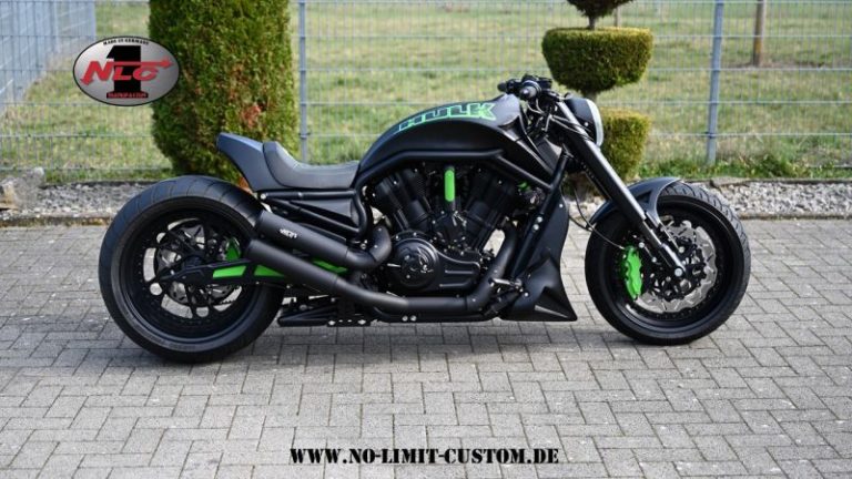 Harley V-Rod Custombike "Hulk" by No Limit Custom