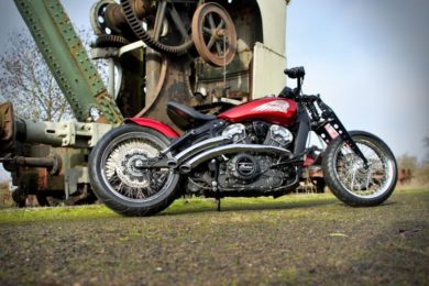 Indian Motorcycle by Metz 'Red Wings'