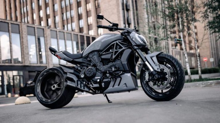 The Ducati Diavel concept bike designed by Tamas Jakus