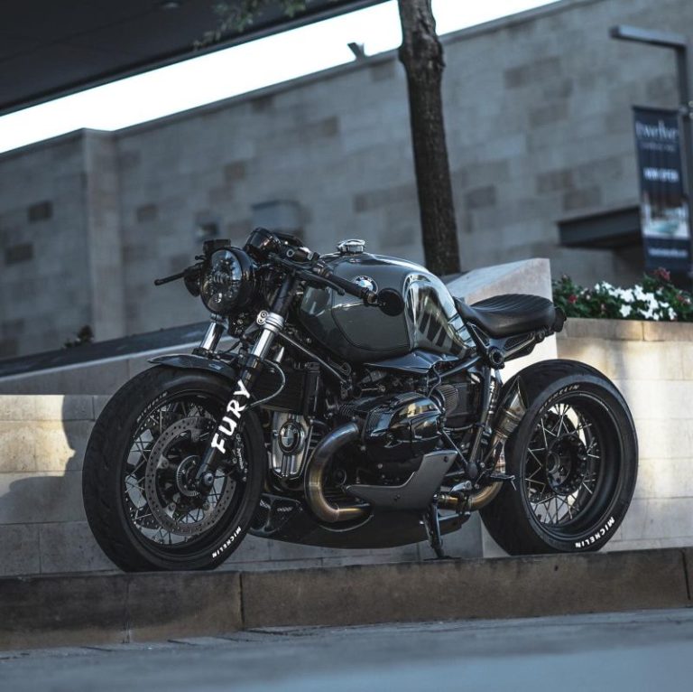 BMW R9T Cafe Racer 'Fury' by The Cafe'd Racer