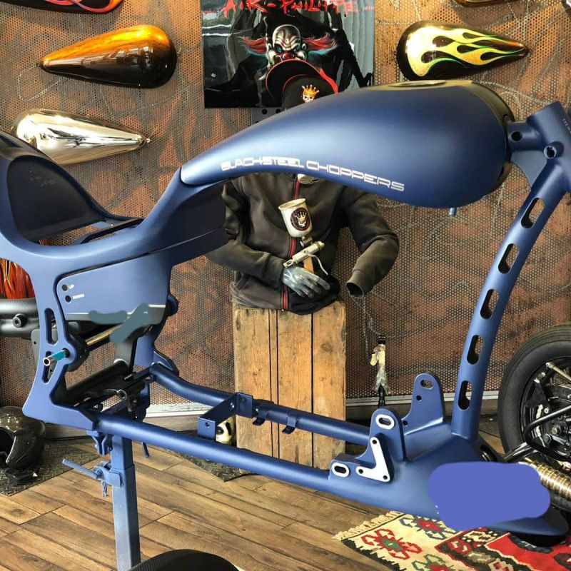 BSC Racing Custom 'Blue M' by Black-Steel Choppers