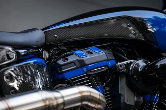 HD Breakout 'Blue eyes' customized by BT Choppers