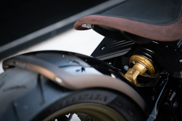 HD FXBB Street Bob 'El Dorado' customized by BT Choppers