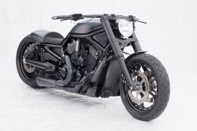 Harley Davidson Hot Rod 'Black Dog' by RST Performance