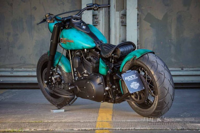 Harley-Davidson Softail Fat Boy "Red Force" by Thunderbike