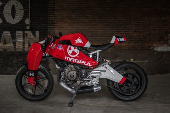 Buell Motorcycle Racer #16 by The 47 Ronin