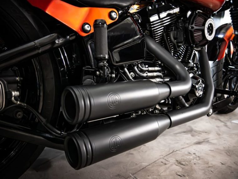 Harley-Davidson Orange Breakout by Melk