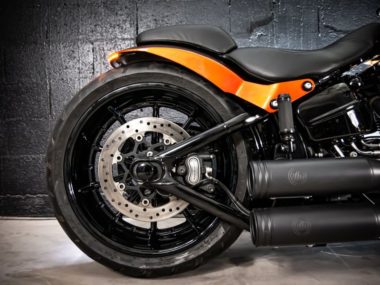 Harley-Davidson Orange Breakout by Melk