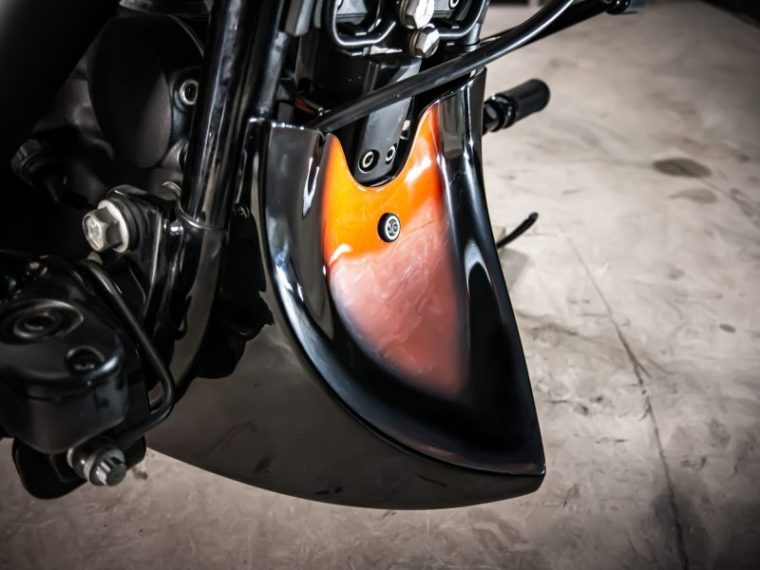 Harley-Davidson Orange Breakout by Melk