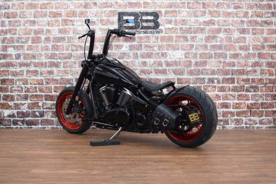 Kawasaki VN900 Chopper 'Ape Hanger' by Black Bobber
