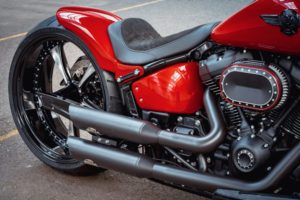 H-D Fat Boy 114 'Red Booster' customized by Thunderbike