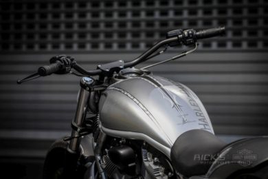 Harley-Davidson V-Rod Silver by Thunderbike
